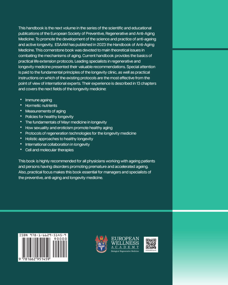 Handbook on Longevity Medicine: The Road Map | European Wellness