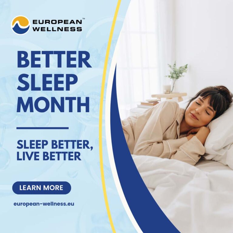 Health Awareness: Better Sleep Month | European Wellness