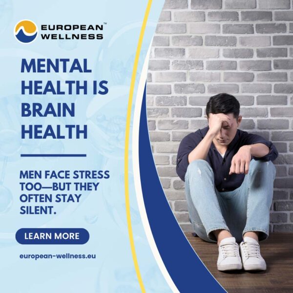 🧘 Mental Health & Brain Function (Men’s Health Focus) | European Wellness