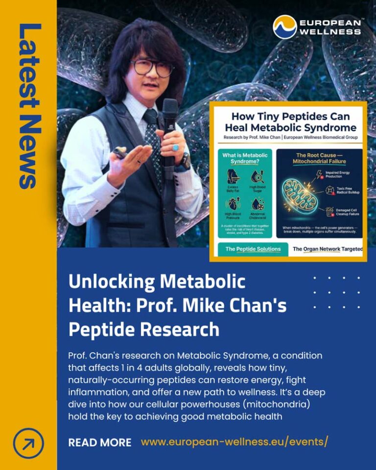 Prof. Mike Chan Illuminates a Path to Better Metabolic Health ...
